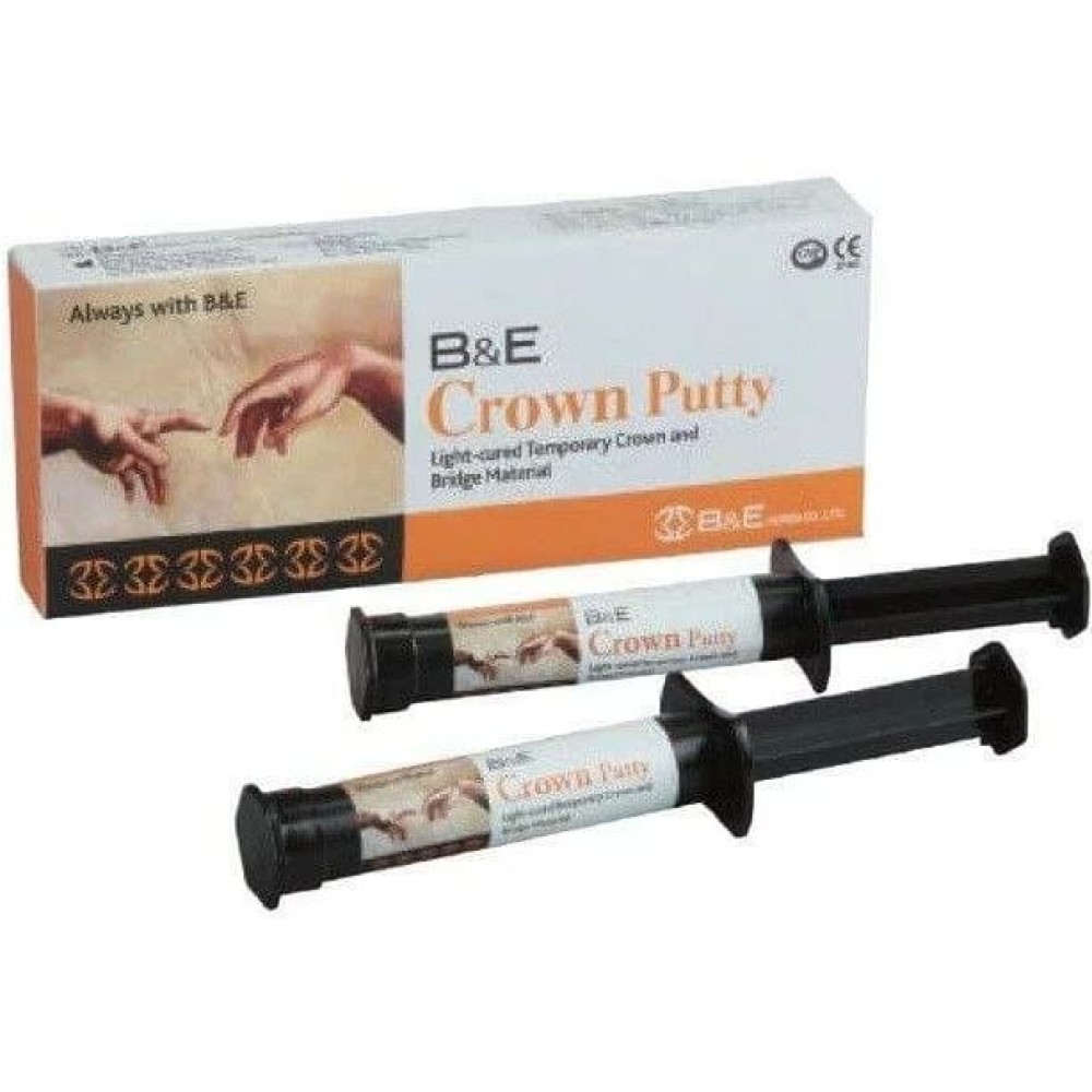 B&E CROWN PUTTY LIGHT CURED CROWN BRIDG MATERIAL
