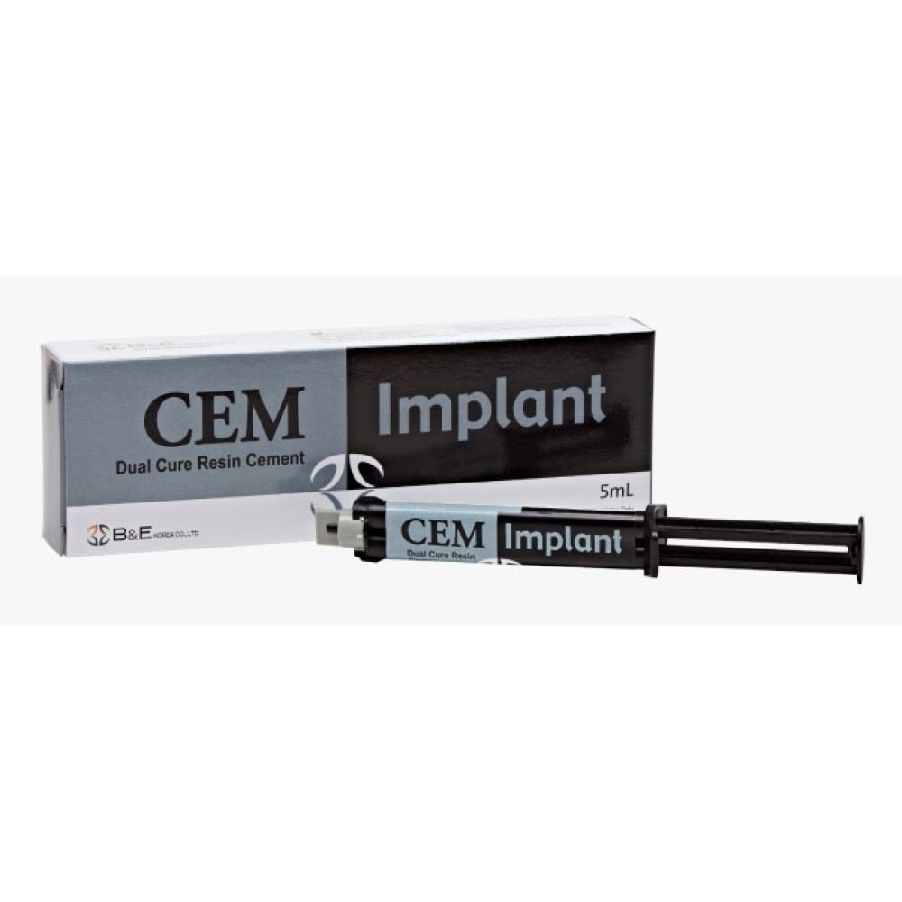 CEM-IMPLANT DUAL CORE RESIN CEMENT 5ml SYR+TIPS