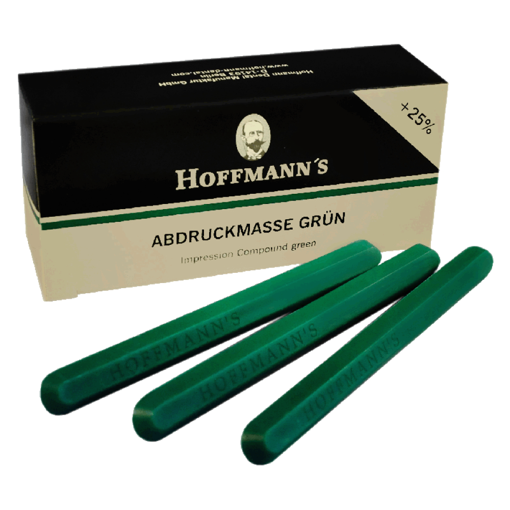 HOFFMANN’S Green Impression Compound – Dental Thermoplastic Material in ...